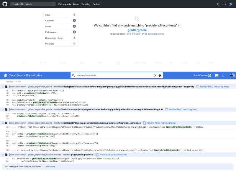 Get your own personal Code Search | Alex Saveau